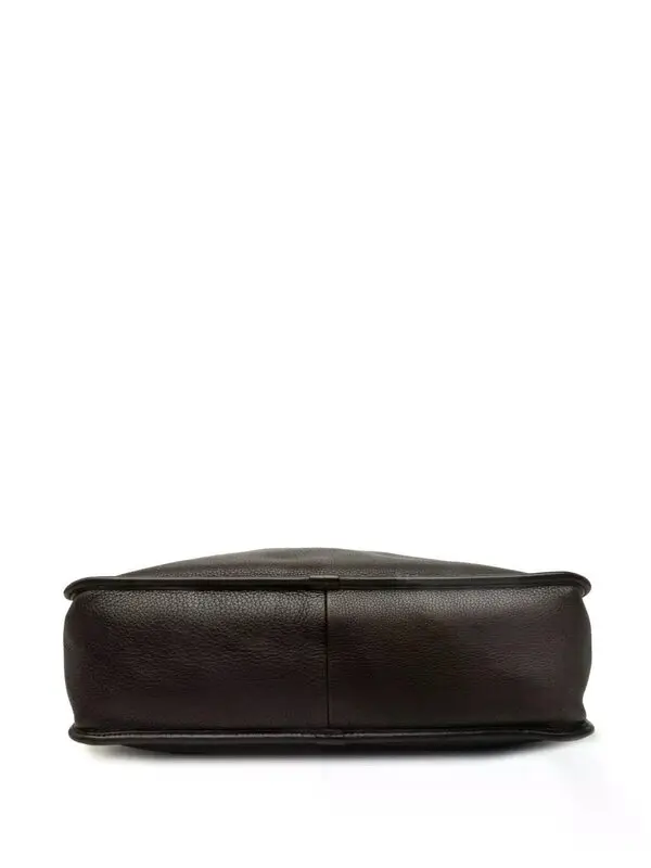 Loewe 2011 Anagram Leather Messenger Bag Crossbody Bag