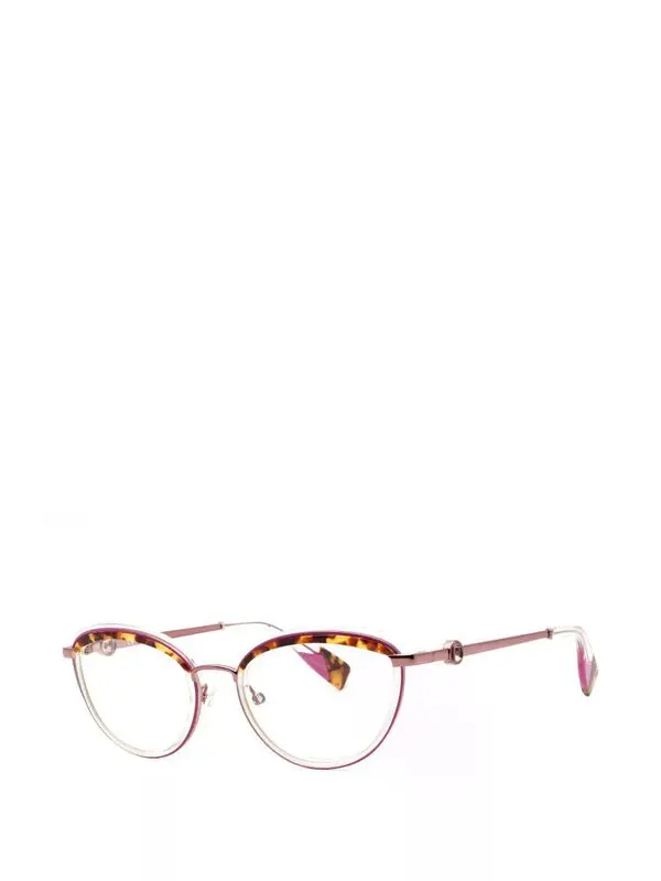 Furla Oval Eyeglasses - Pink