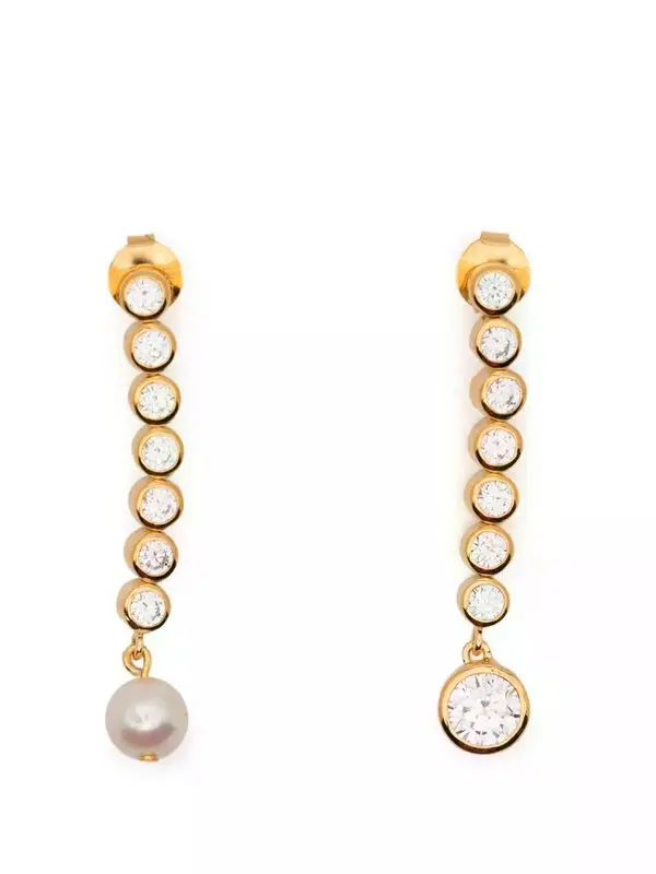 Completedworks Asymmetric Drop Earrings - Gold