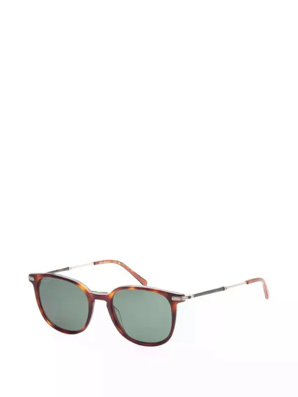 FERRAGAMO Tortoiseshell-effect Square-frame Sunglasses