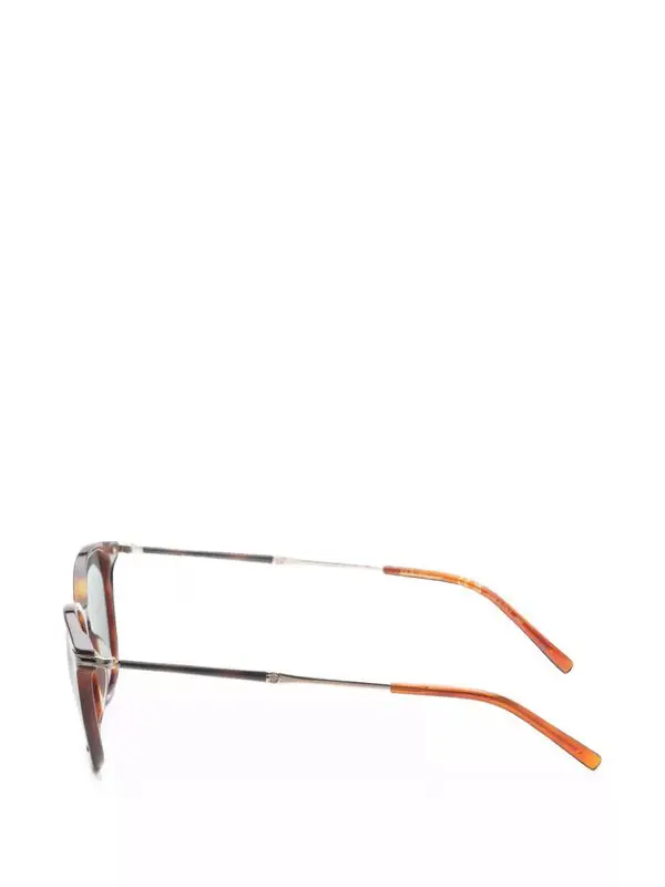FERRAGAMO Tortoiseshell-effect Square-frame Sunglasses