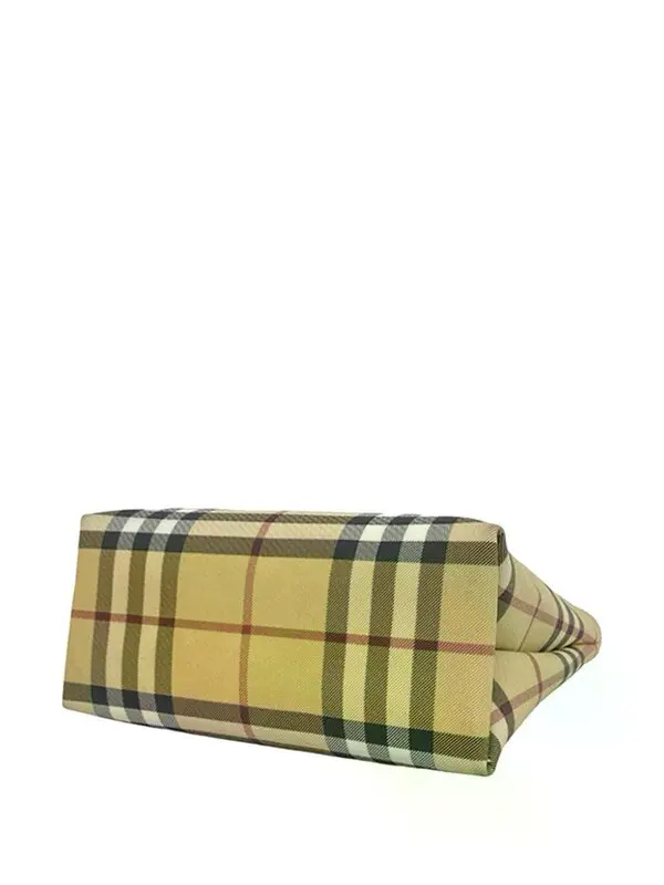 Burberry 1990-2000 House Check Canvas Handbag