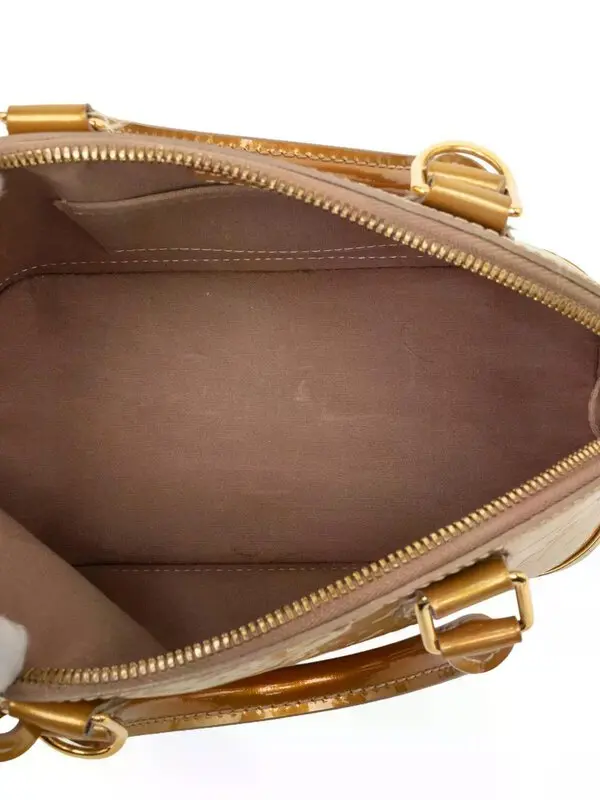 LOUIS VUITTON 2012 Monogram Vernis Alma Bb Satchel