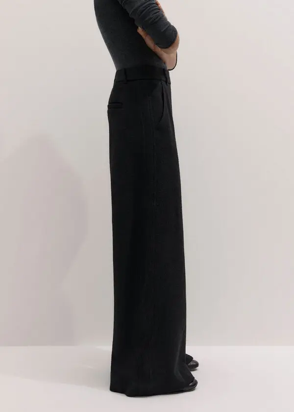 ME+EM Wide-leg Tailored Trousers