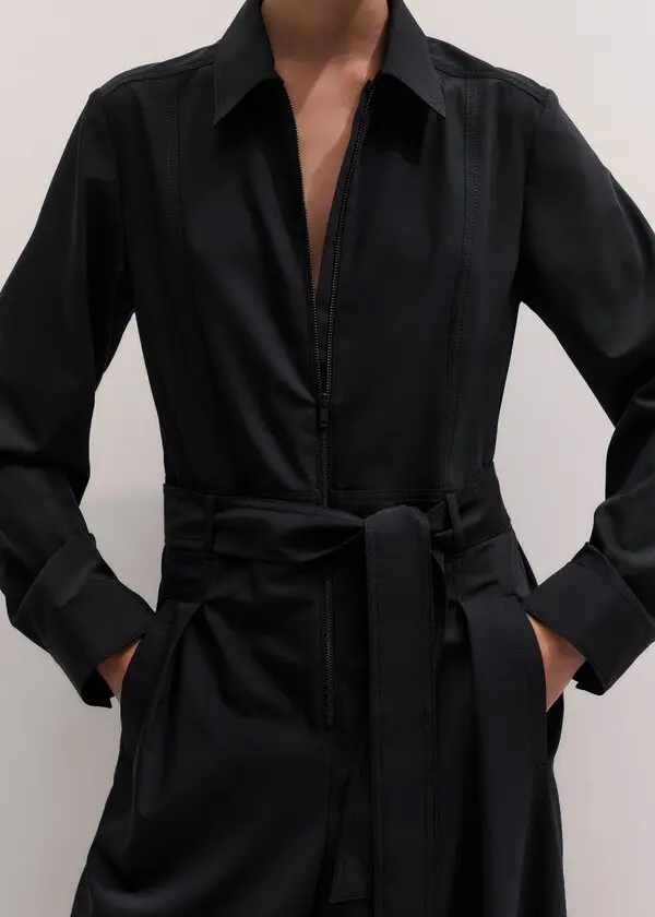 ME+EM Exaggerated Taper Jumpsuit