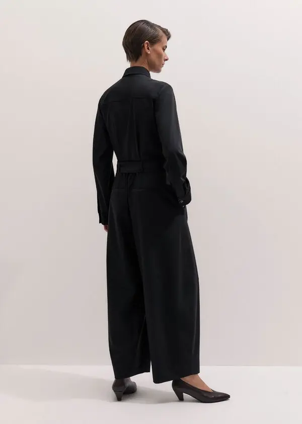 ME+EM Exaggerated Taper Jumpsuit