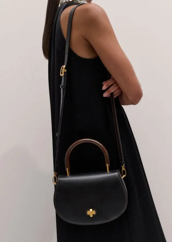 ME+EM Resin Top Handle Bag