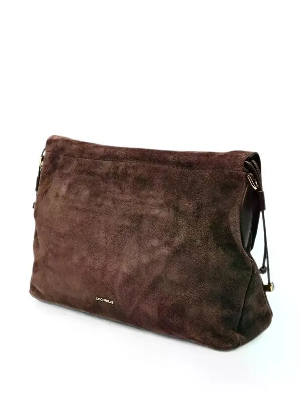 COCCINELLE Lidia Medium Suede Shoulder Bag