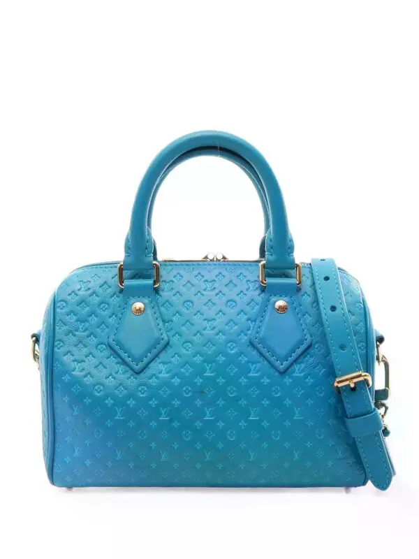 LOUIS VUITTON 2021 Speedy Nanogram Handbag