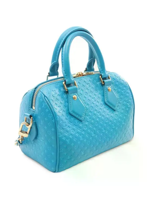 LOUIS VUITTON Monogram Speedy Nanogram Handbag