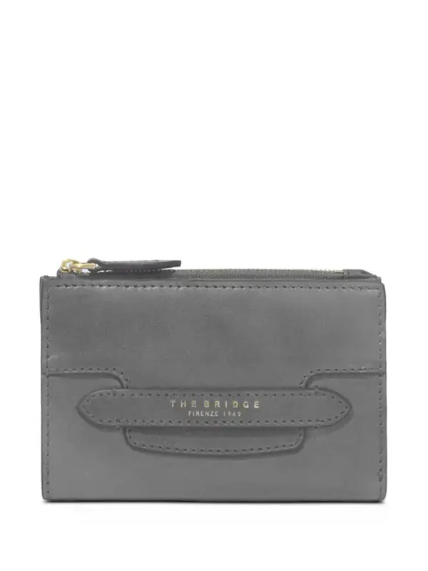 THE BRIDGE Logo-print Leather Wallet