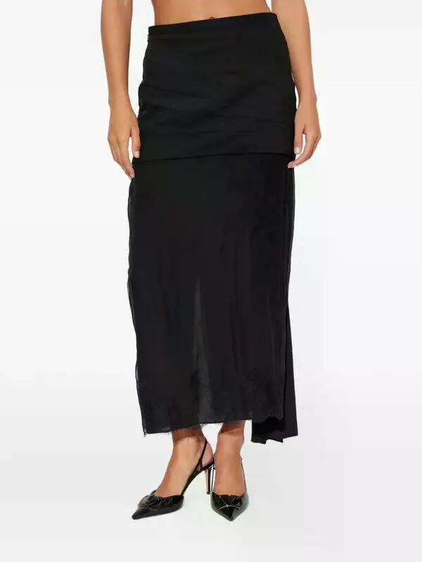 Valentino Garavani Lace-trim Maxi Skirt