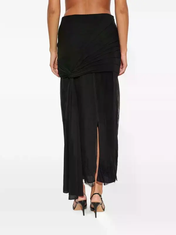 Valentino Garavani Lace-trim Maxi Skirt