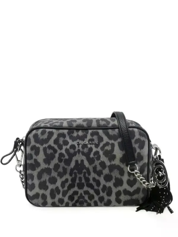LA CARRIE Leopard-print Crossbody Bag