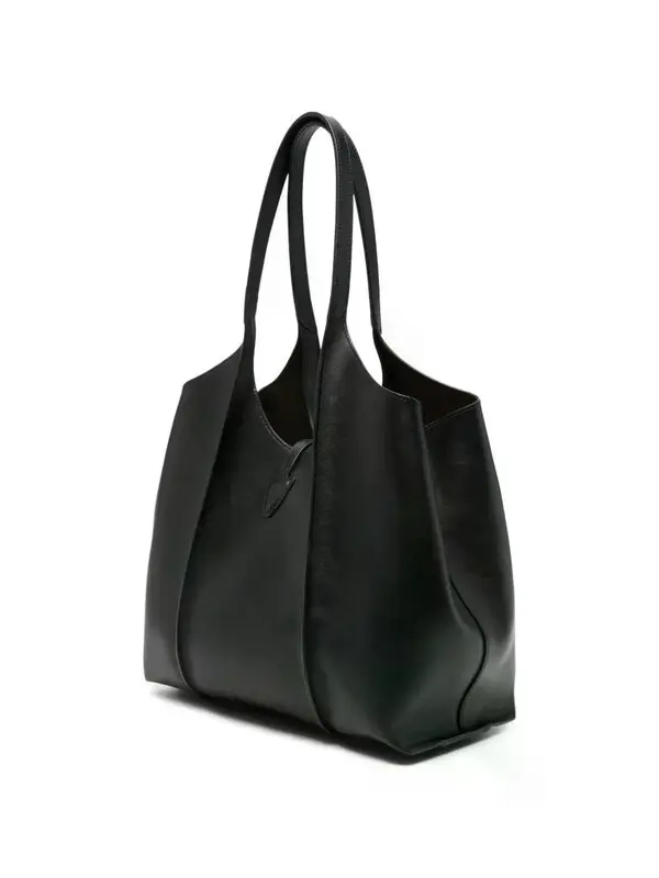 TOD'S Timeless Leather Tote Bag - Black