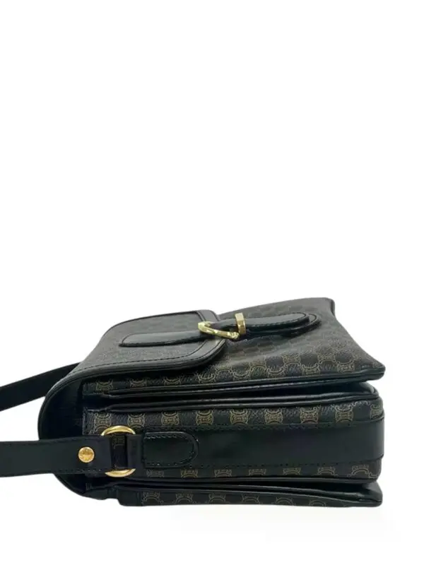 Celine 1999 Macadam Coated Canvas Crossbody Bag