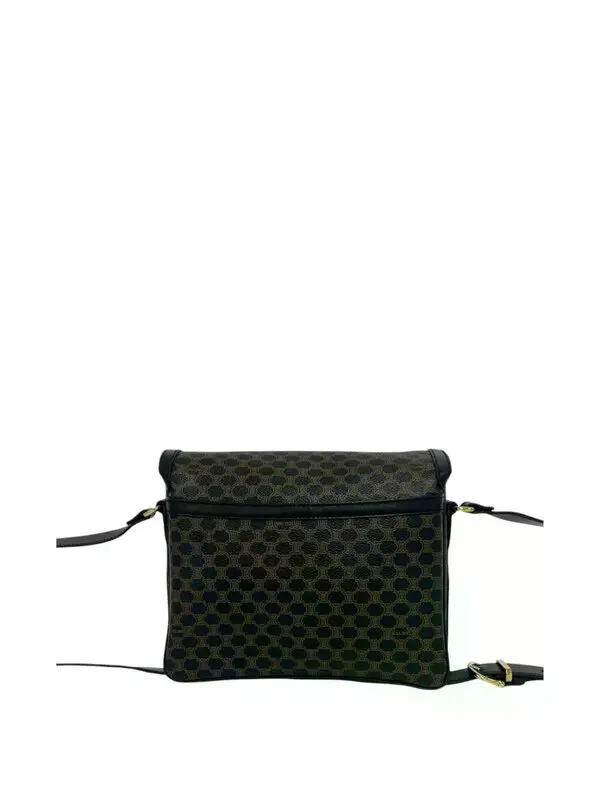Celine 1999 Macadam Coated Canvas Crossbody Bag