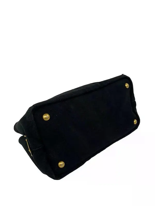 Prada 2013-2026 Small Canvas Canapa Logo Tote Satchel