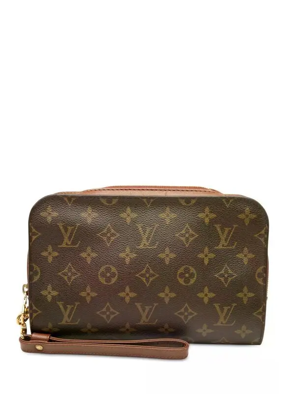 LOUIS VUITTON 2005 Monogram Orsay Clutch Bag