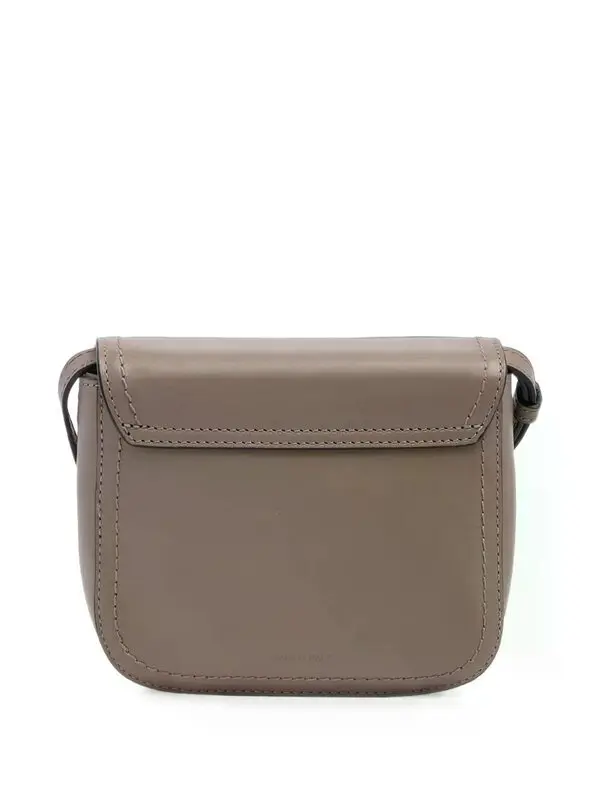 THE BRIDGE Buckle-detail Leather Cross Body Bag