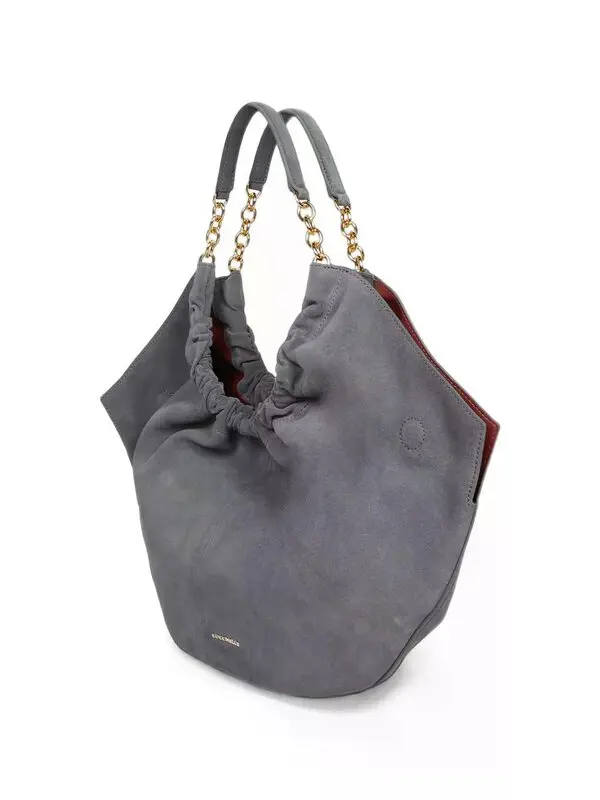 COCCINELLE Ruched Chain-link Tote Bag