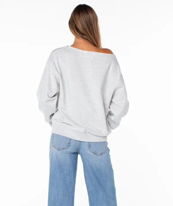 Roxy Off-the-shoulder Sweatshirt