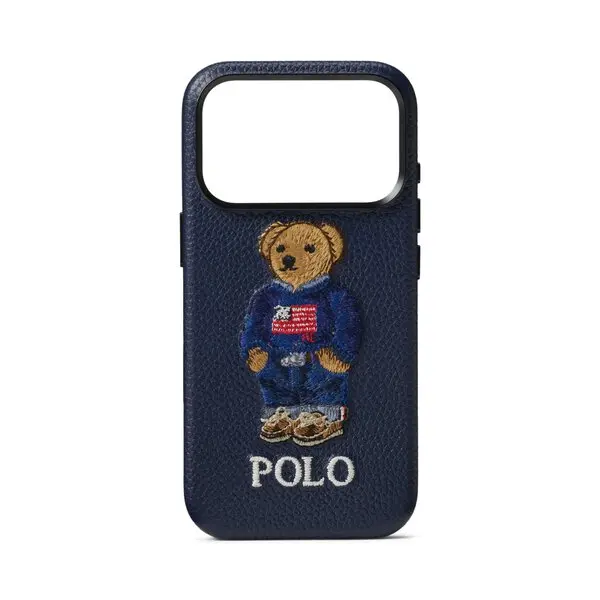 Ralph Lauren Polo Bear Leather Iphone 17 Pro Case