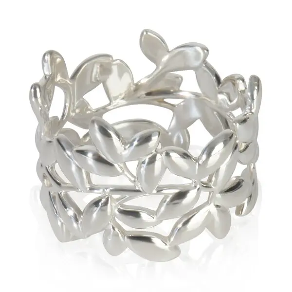 Tiffany & Co. Sterling Silver Paloma Picasso Olive Leaf Ring