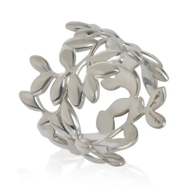 Tiffany & Co. Sterling Silver Paloma Picasso Olive Leaf Ring