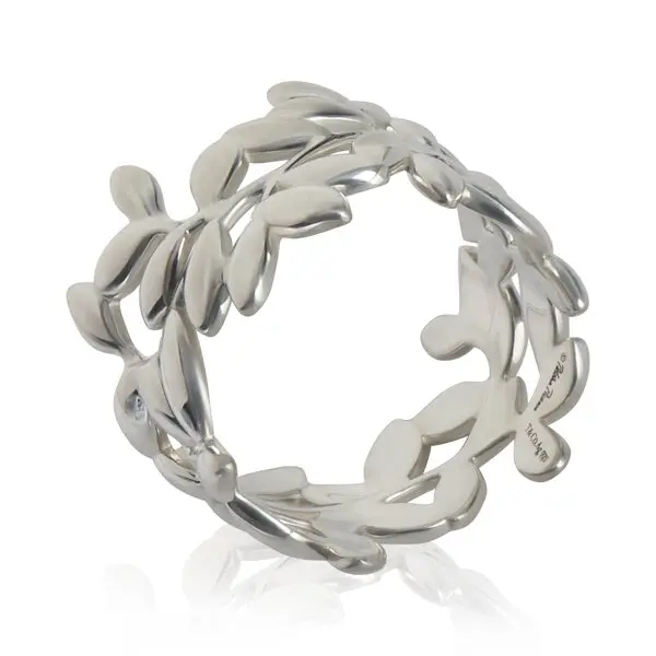 Tiffany & Co. Sterling Silver Paloma Picasso Olive Leaf Ring