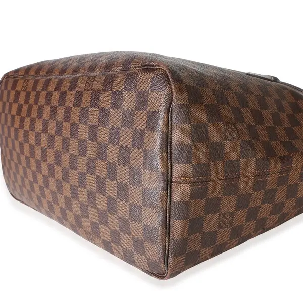 LOUIS VUITTON Damier Ebene Neverfull Gm Tote - Brown