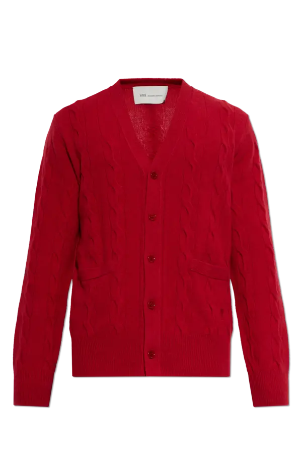 AMI Paris Cardigan With Pockets