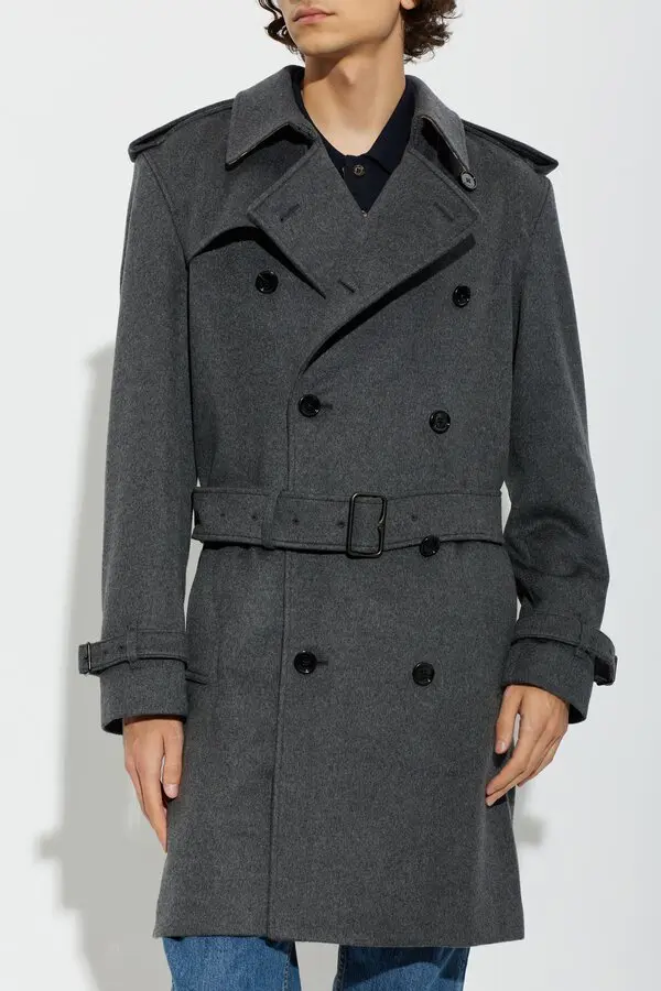 Burberry Hastings Cashmere Double-breasted Trench Coat