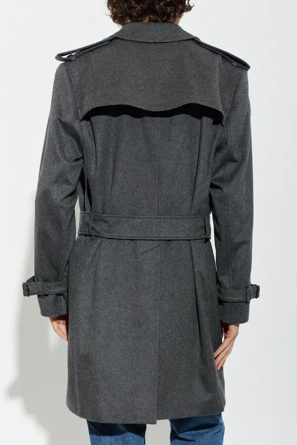 Burberry Hastings Cashmere Double-breasted Trench Coat
