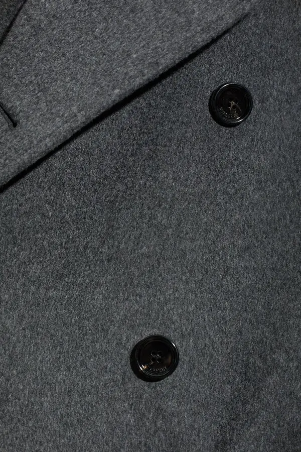Burberry Hastings Cashmere Double-breasted Trench Coat