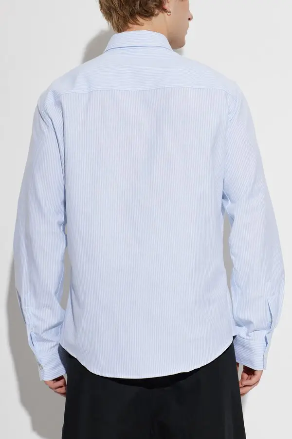 AMI Paris Striped Pattern Shirt