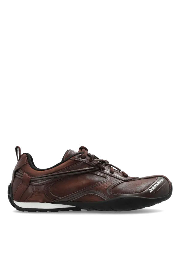 Balenciaga Radar' Low-top Sneakers - Brown