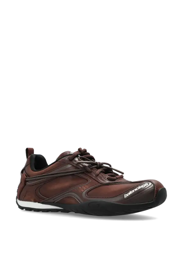 Balenciaga Radar' Low-top Sneakers - Brown