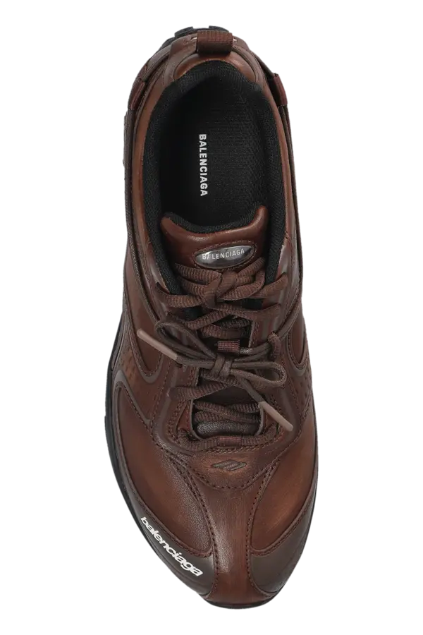 Balenciaga Radar' Low-top Sneakers - Brown
