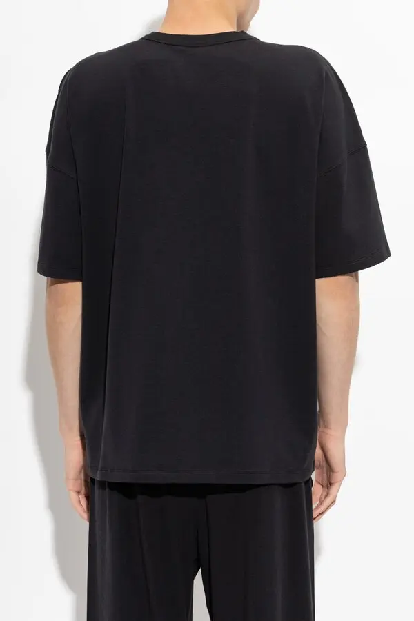 SKIMS Oversize T-shirt - Black