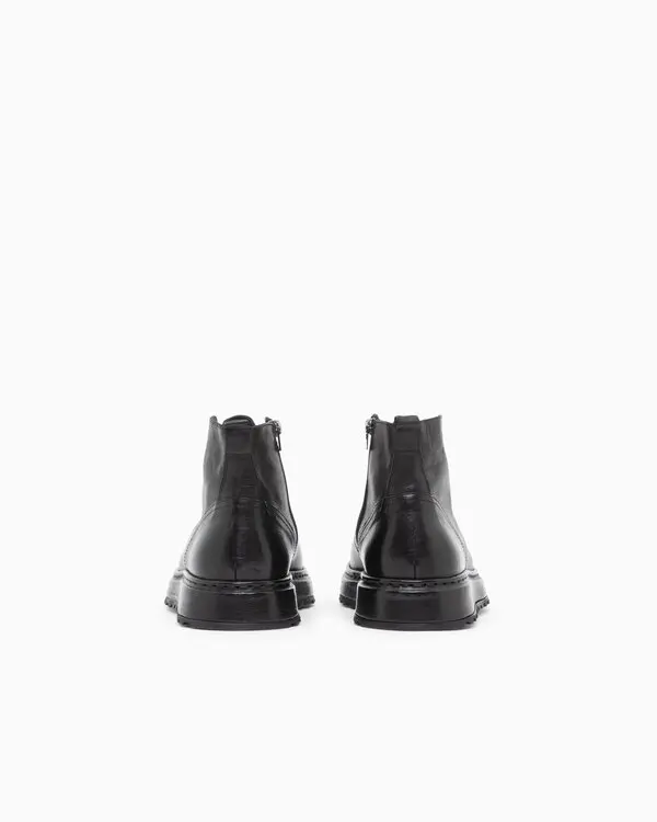 Giorgio Armani Boot With Split Leather Lining