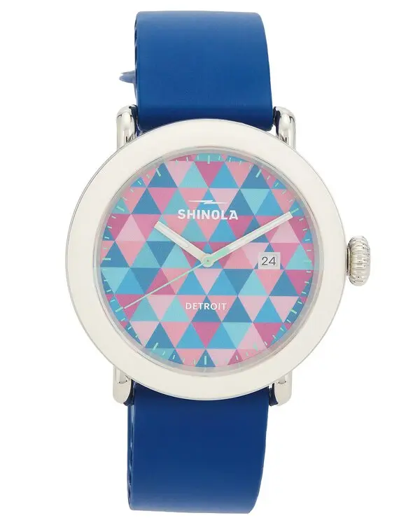 Shinola Detrola 3hd 41mm Watch - Blue
