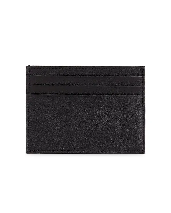 Polo Ralph Lauren Pebbled Leather Slim Card Case