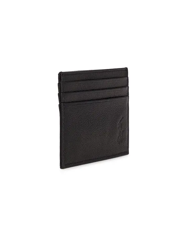 Polo Ralph Lauren Pebbled Leather Slim Card Case