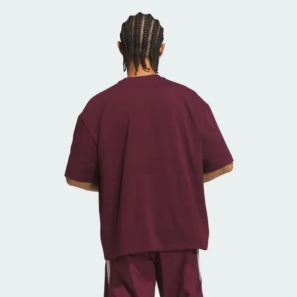 Adidas Originals Streetball Graphic T-shirt - Maroon