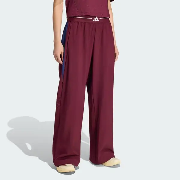 Adidas Hyperglam Color Block Wide Woven Pants