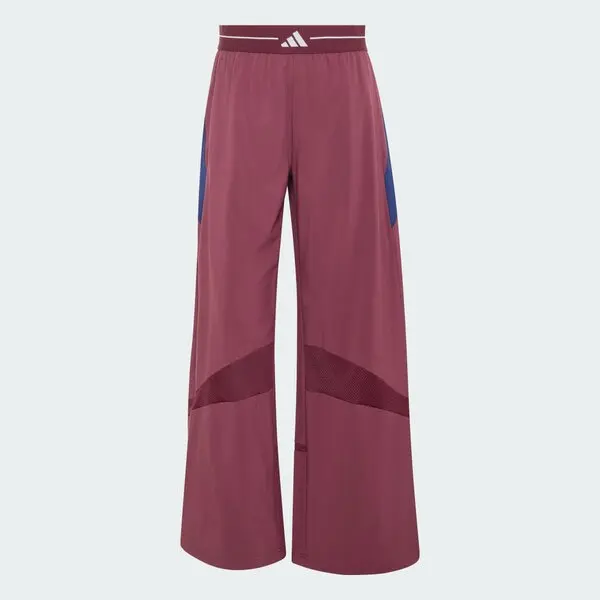 Adidas Hyperglam Color Block Wide Woven Pants