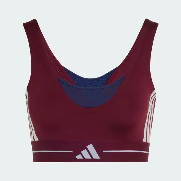 Adidas Hyperglam 3-stripes Color Block Light Support Bra