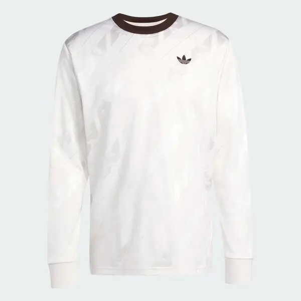 Adidas Jacquard Trefoil Longsleeve Jersey