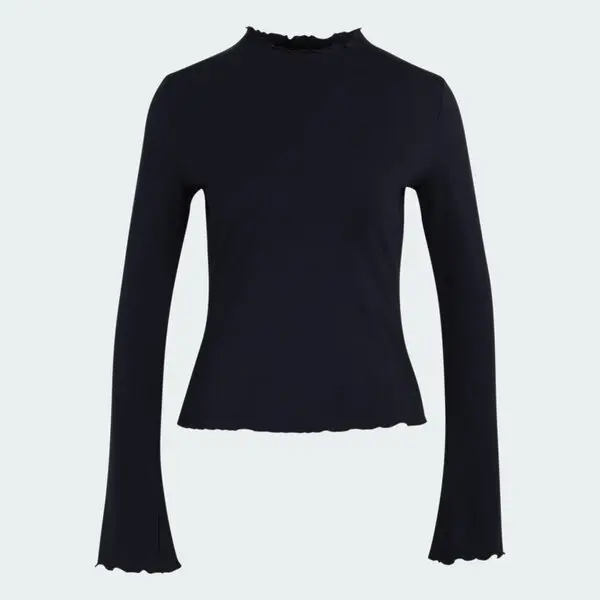 Adidas All Me Winterized Long Sleeve T-shirt - Black